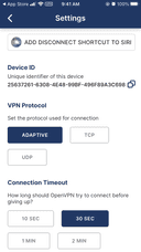 如何在iOS上设置OpenVPN V3客户端